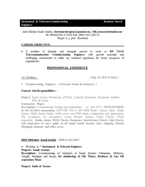 Telecom Radio Rf Engineer Pdf