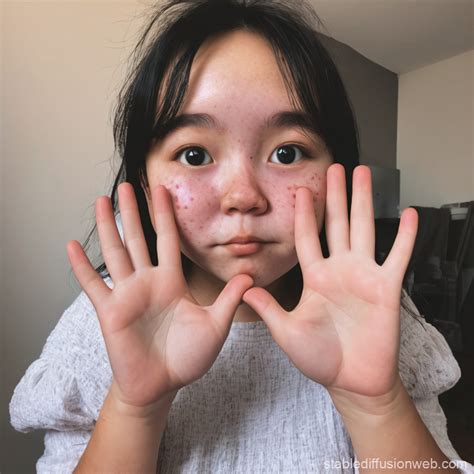 Round Faced Lady With Small Hands Stable Diffusion Online