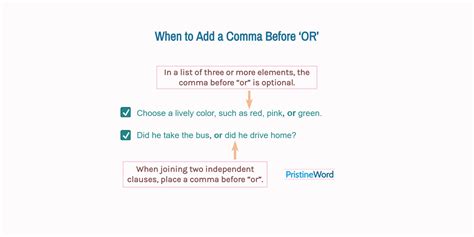 Do You Need A Comma Before OR