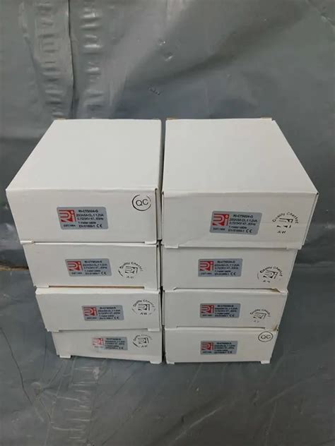 Lot 1113 8 Boxed Rayleigh Ri Cts024 G Single Phase Clip On Mini Split Core Current Transformer