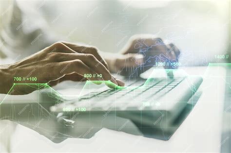 Premium Photo Abstract Creative Analytics Data Spreadsheet With Hands