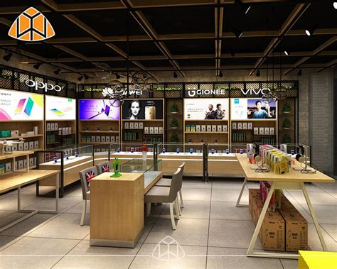 Fashion Accessories Store Design Cabinet Display Modern T Mobile