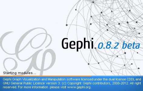 Install Gephi Beta On Ubuntu Linux An Open Source Network Analysis And Visualization