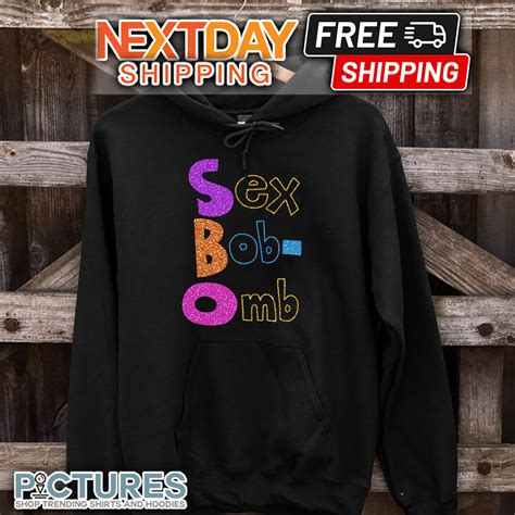 Free Shipping Sbo Sex Bob Omb Shirt Unisex Tee Hoodie Sweater V