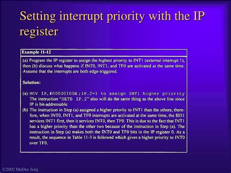 Ppt Chapter 11 Interrupts Programming Powerpoint Presentation Free Download Id6608820
