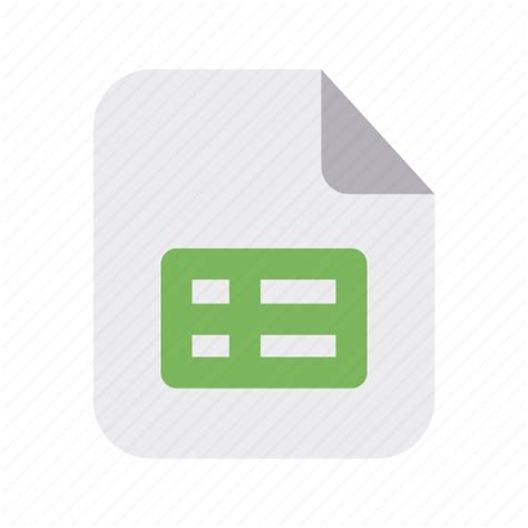 Files 2 Flat Spreadsheet Icon Download On Iconfinder