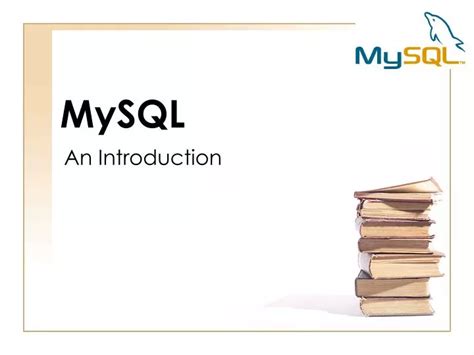 Ppt Mysql Powerpoint Presentation Free Download Id2742063