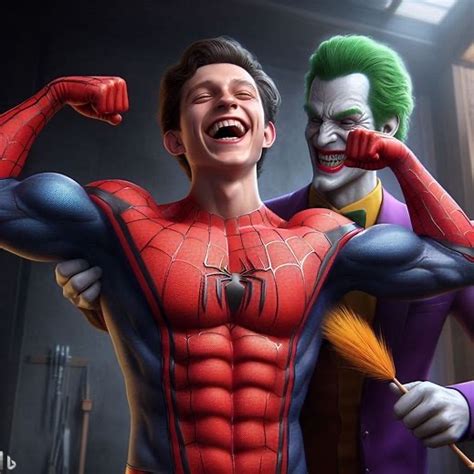 The Joker Tickles Spiderman By Ticklesman On Deviantart