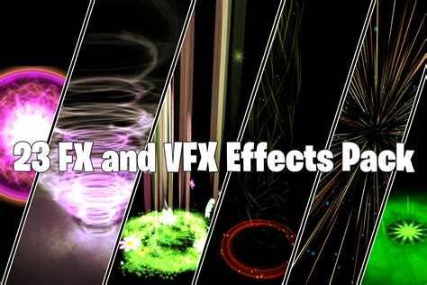 23 Fx And Vfx Effects Pack Vfx Unity Asset Store