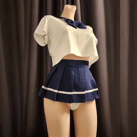 [당일발송] 섹시 이벤트속옷 큐티 세라복 코스튬 허니문 란제리 바디수트 남편 남자친구 기념일 신혼 여행 클럽 티팬티 포함 교복 코스프레 에이블리