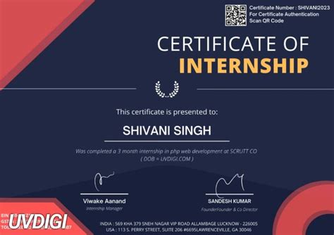 Shivani Singh On Linkedin Completion With Certificate Uvdigicom 😍