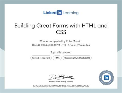 Kabir Mohsin On Linkedin Building Great Forms With Html And Css