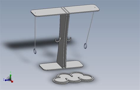 环形游戏 solidworks 2022 模型图纸下载 懒石网