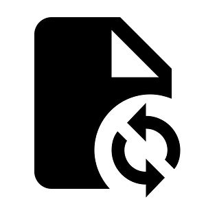 File Sync Icon Free Download Transparent PNG Creazilla