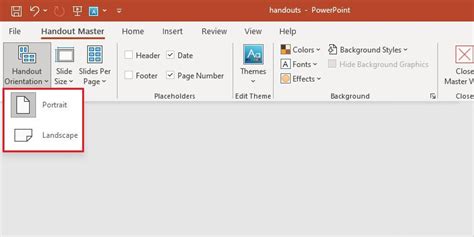 How To Create And Print A Powerpoint Handout