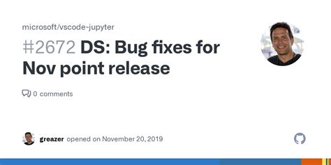 Ds Bug Fixes For Nov Point Release · Issue 2672 · Microsoftvscode