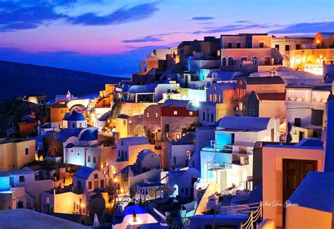 그리스 산토리니의 이아 마을