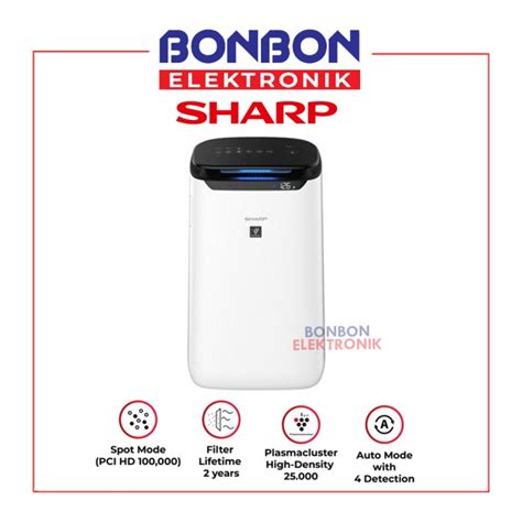 Jual Sharp Air Purifier Fp J60y W Fpj60y Fpj 60y W Coverage Area 48m Shopee Indonesia