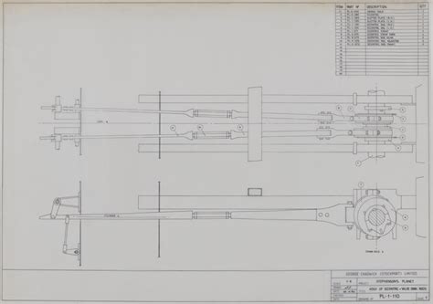Drawing Of Assembly Of Eccentric And Valve Connecting Rods Science Museum Group Collection