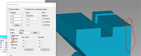 For Cad Coordinate System How To Use Transforming By Selecting