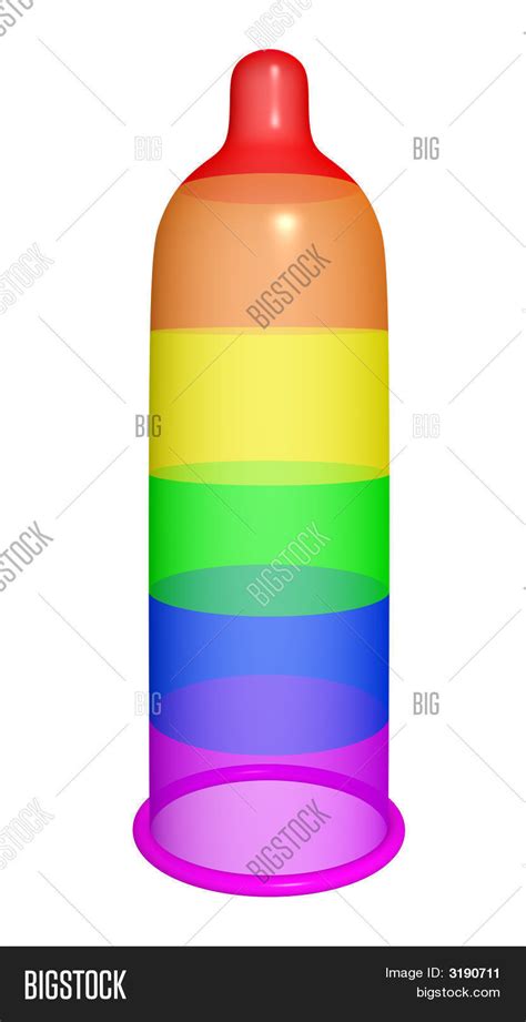 Rainbow Condom Image And Photo Bigstock