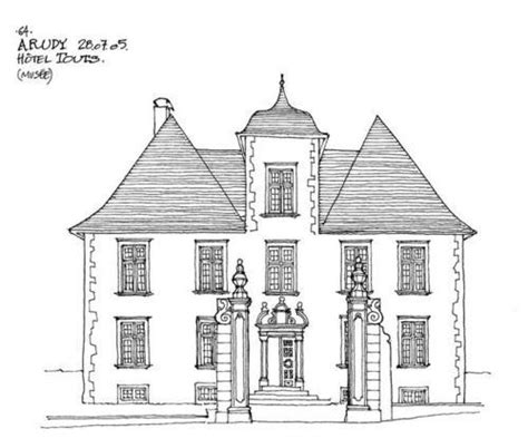 外国房屋简笔画 简笔画图片大全 普车都