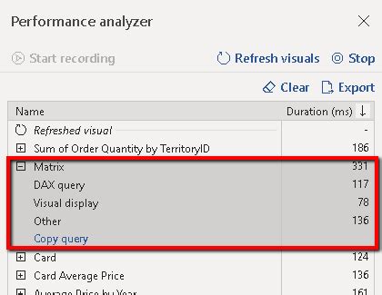 PowerBI PerformanceAnalyzer 11 Seequality