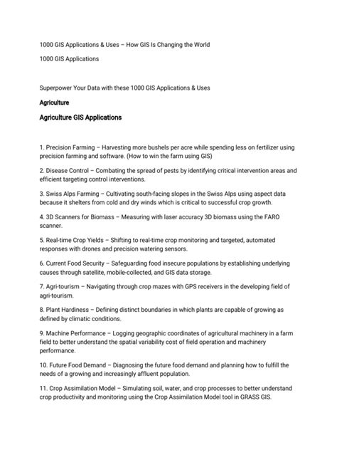 1000 Gis Applications Pdf