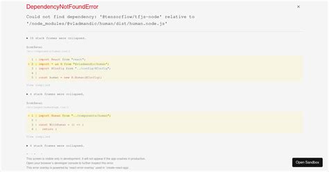 Human React Codesandbox