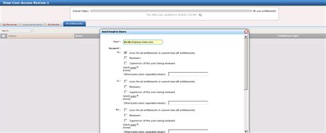 email notifications are not using default email account in rsa identity