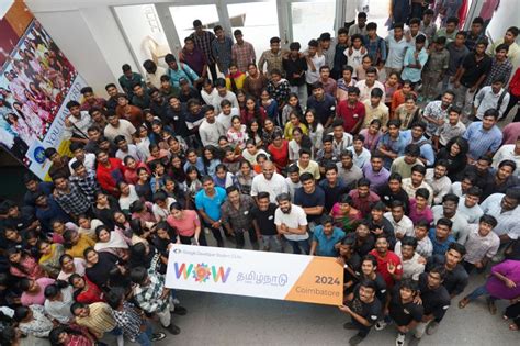 sudharshan vijay on linkedin gdsc gdscwowtamilnadu2k24