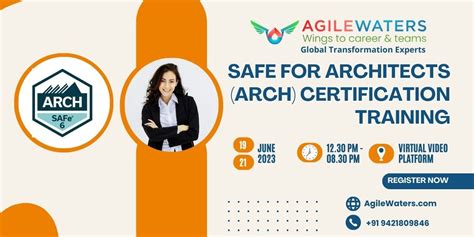 agilewaters consulting on linkedin safe for architects arch