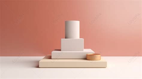 단순한 아이소메트릭 렌더링 최소한의 배경을 갖춘 연단의 사실적인 3d 디자인 단순한 아이소메트릭 렌더링 최소한의 배경을 갖춘 연단의 사실적인 3d 디자인 사진 단순한