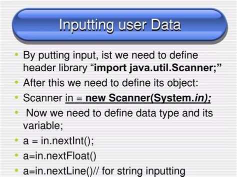 Ppt Inputting User Data Powerpoint Presentation Free Download Id 6867992