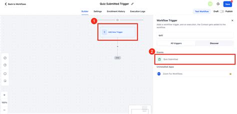 Automate Tasks When A Quiz Is Submitted Workflow Trigger Highlevel Support Portal