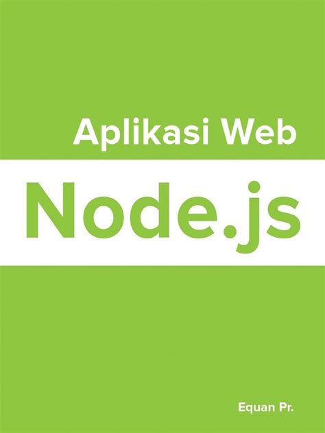Pengenalan Nodejs Pdf Komputer