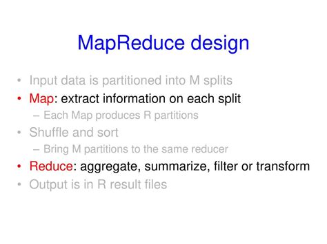 Distributed Computations Mapreducedryad Ppt Download
