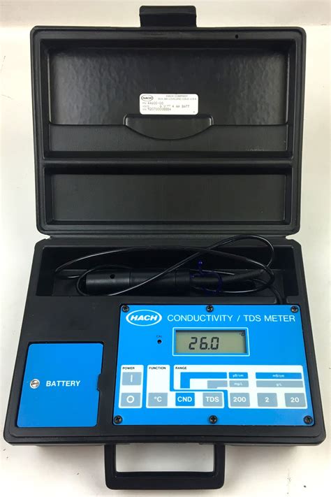 Used Hach One 44600 00 Conductivity Tds Meter With Probe For Sale At