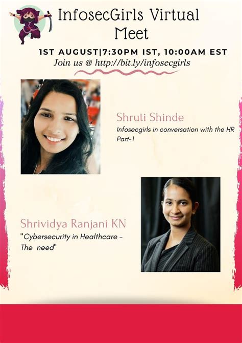 Vandana Verma On Linkedin Cybersecurity Infosec Womeninsecurity Infosecgirls Hackerwomaniya