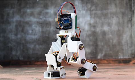 Robotic Biped Walks On Inverse Kinematics Hackaday