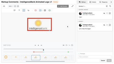 Proofing Markup Comments Overview Intelligencebank Helpdesk