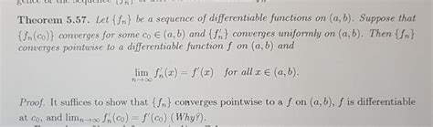 solved theorem 5 57 let fn be a sequence of