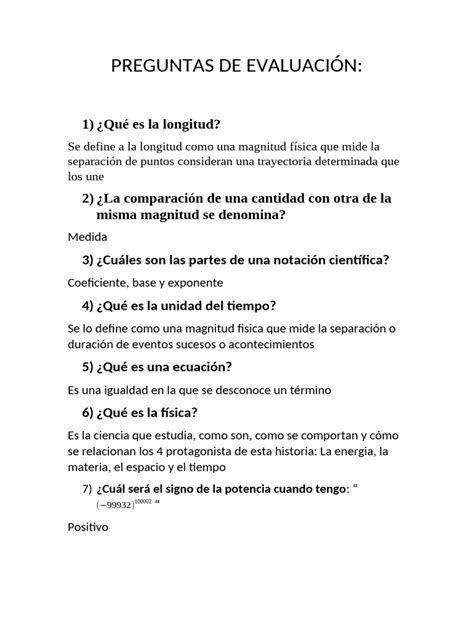 Preguntas De Evaluacion De Unidad FÍsica Nivelacion Utmach Pdf Preguntas De Evaluacion De Unidad FÍsica Nivelacion Utmach Pdf