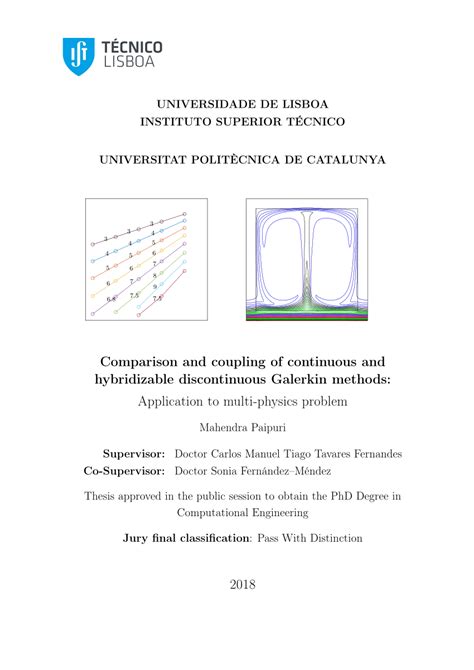 Pdf Comparison And Coupling Of Continuous And Hybridizable Discontinuous Galerkin Methods