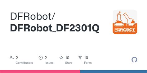 github dfrobot dfrobot df2301q