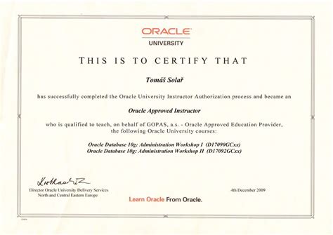 About Me Database Administrator Tomas Solar Consulting