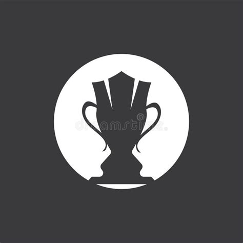 Simple Trophy Logo Design Vector Template Stock Illustration Illustration Of Achievement