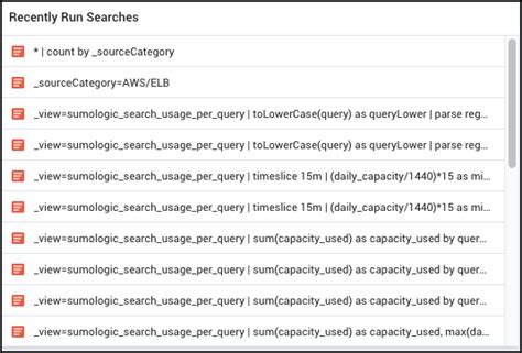 Managing Your Sumo Logic Library Sumo Logic Docs