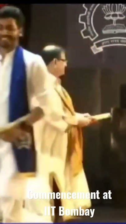 Iitbombay Iit Commencement Graduation2023 Computerscience Youtube