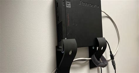 Lenovo Thinkcentre Tiny Wall Mount By Bartek B Download Free Stl Model Printables Com